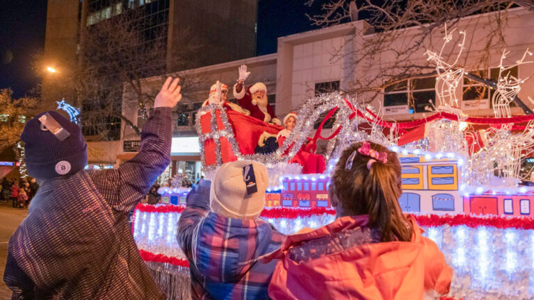 Celebrating home for the holidays at the Santa Claus Parade – The Omega
